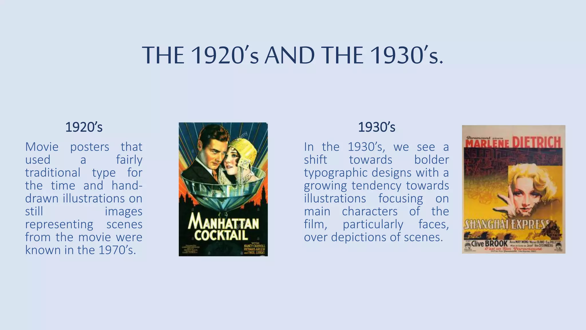 History of Film Posters | PPTX