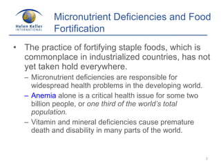 Helen Keller International: Improving Nutrition Through Food ...