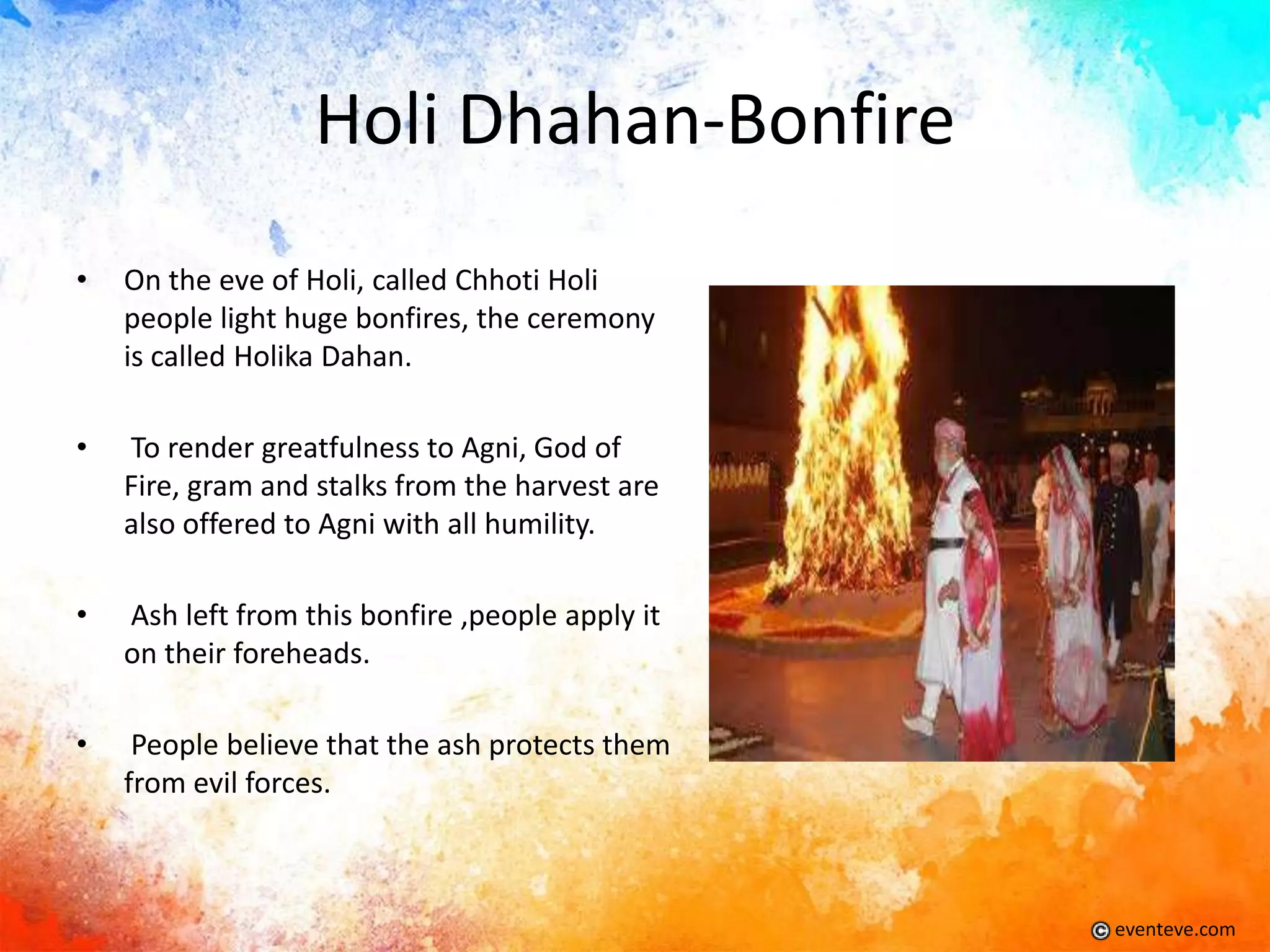 Holi - Festivals of colors | PPTX