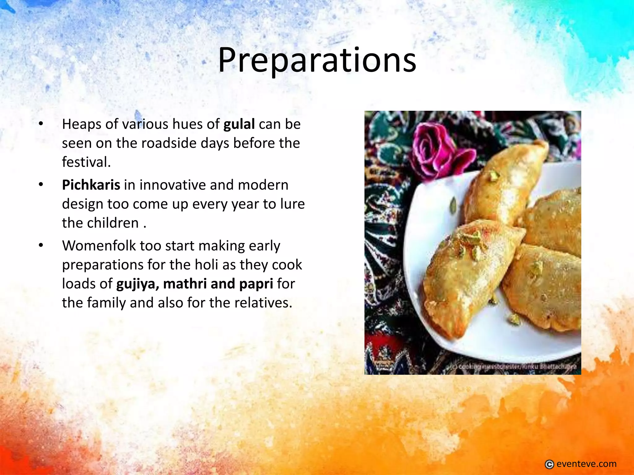 Holi - Festivals of colors | PPTX