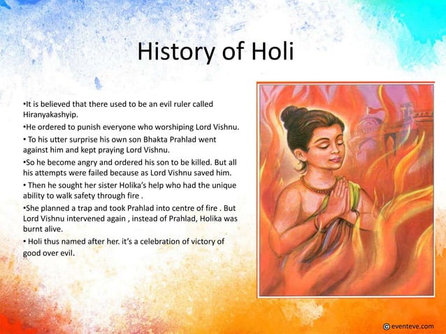 Holi - Festivals of colors | PPTX | Hinduism | Religion & Spirituality