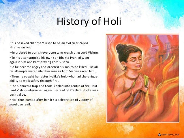 Holi - Festivals of colors