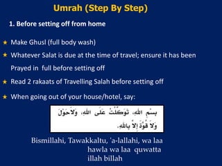 Step by Step Guide to Holy Hajj /Haj | PDF