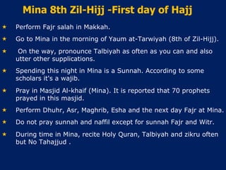 Step by Step Guide to Holy Hajj /Haj | PDF
