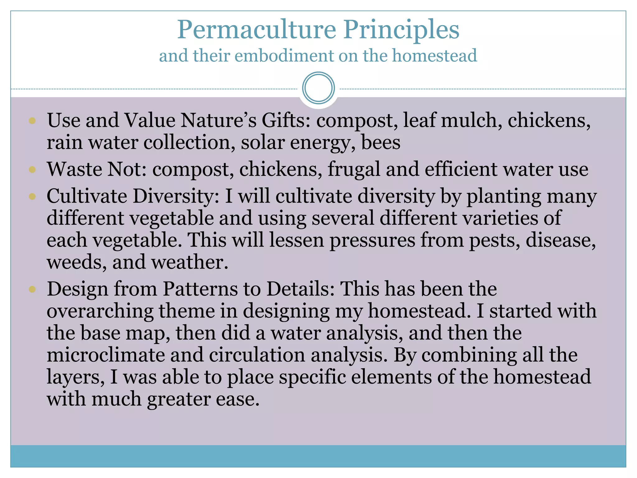 Final homestead design project | PPTX