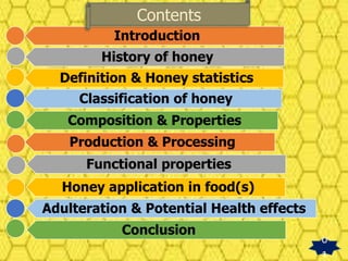 Honey: A functional food & it's application in food products | PPTX