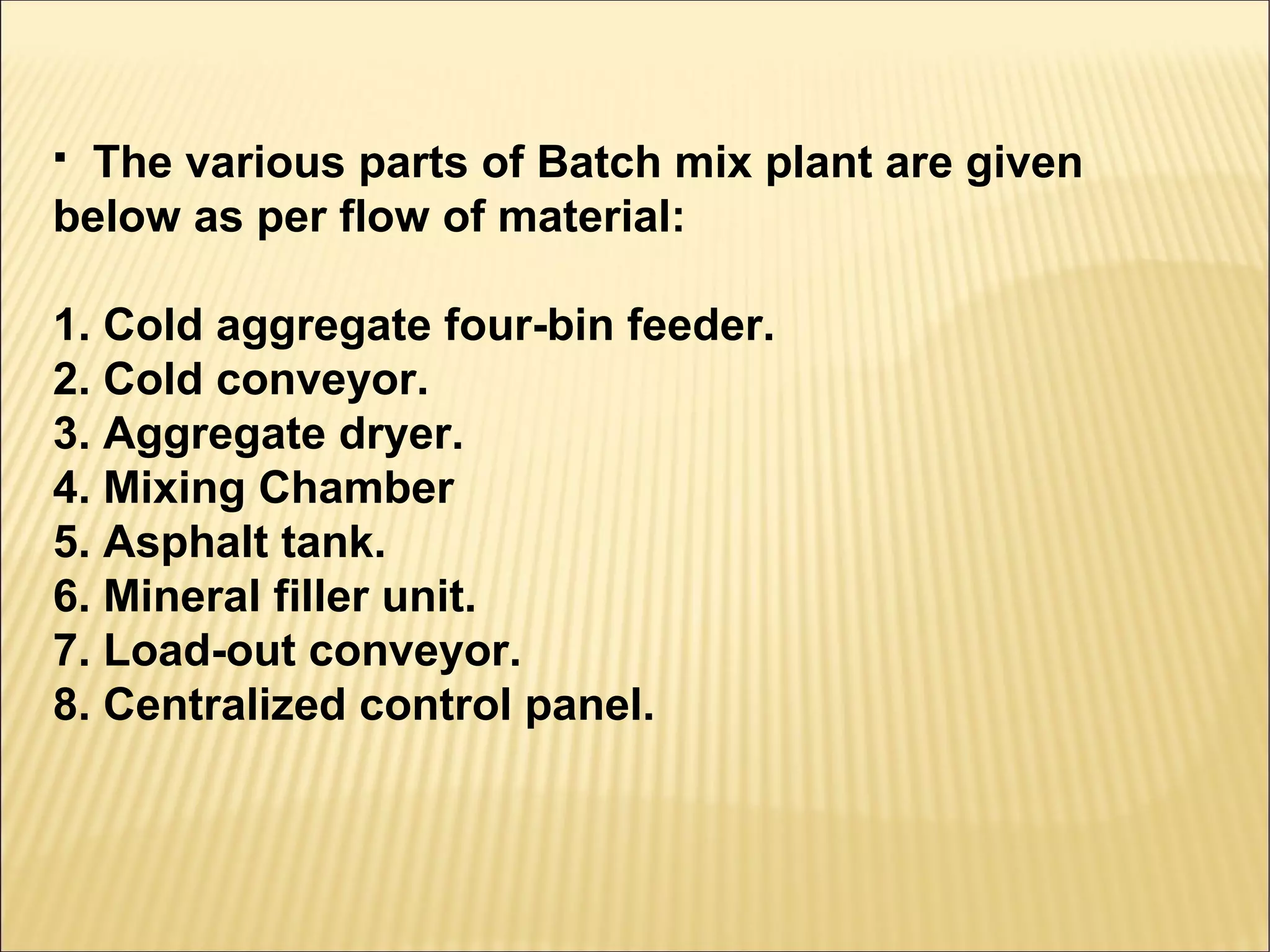 hot mix plant | PPT