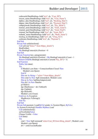 Real Estate Management System in Vb.Net