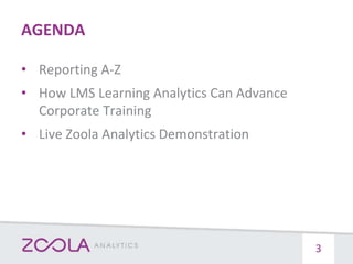 How Learning Analytics Can Improve Corporate Training | PPTX | Educational Assessment | Education