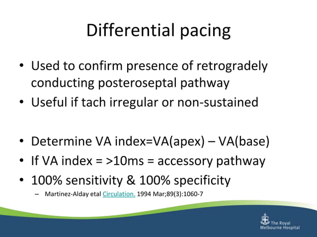 How to perform an ep study and diagnostic pacing during sinus rhythm | PPTX