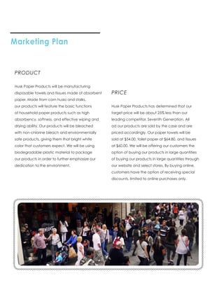 Husk Paper Products Business Plan | PDF