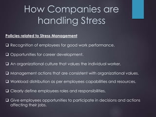 Importance of a Stress Free Envioronment | PPTX