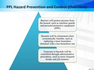 Health and Safety Analysis | PPT