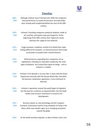 HRM Report of Unilever,Pakistan. | DOCX