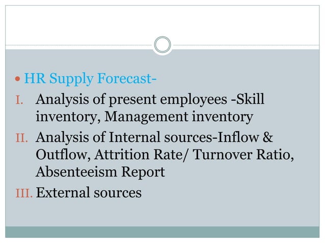 Humar Resource Planning | PPT