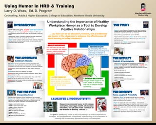 Using Humor In HRD & Training | PPT