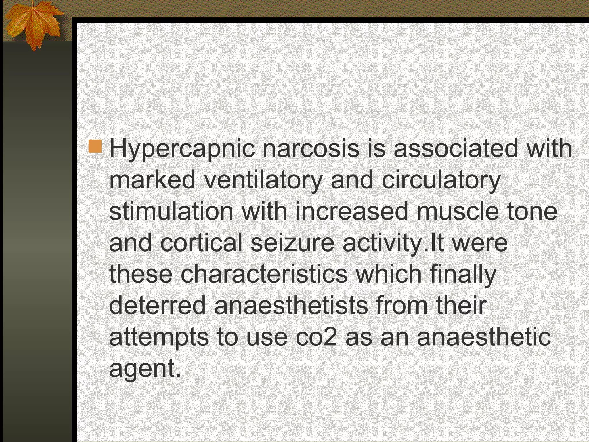 hypercarbia | PPT