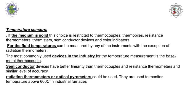 Selection and calibration of instruments | PPT