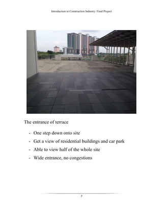 Introduction to construction industry - final project | DOCX ...