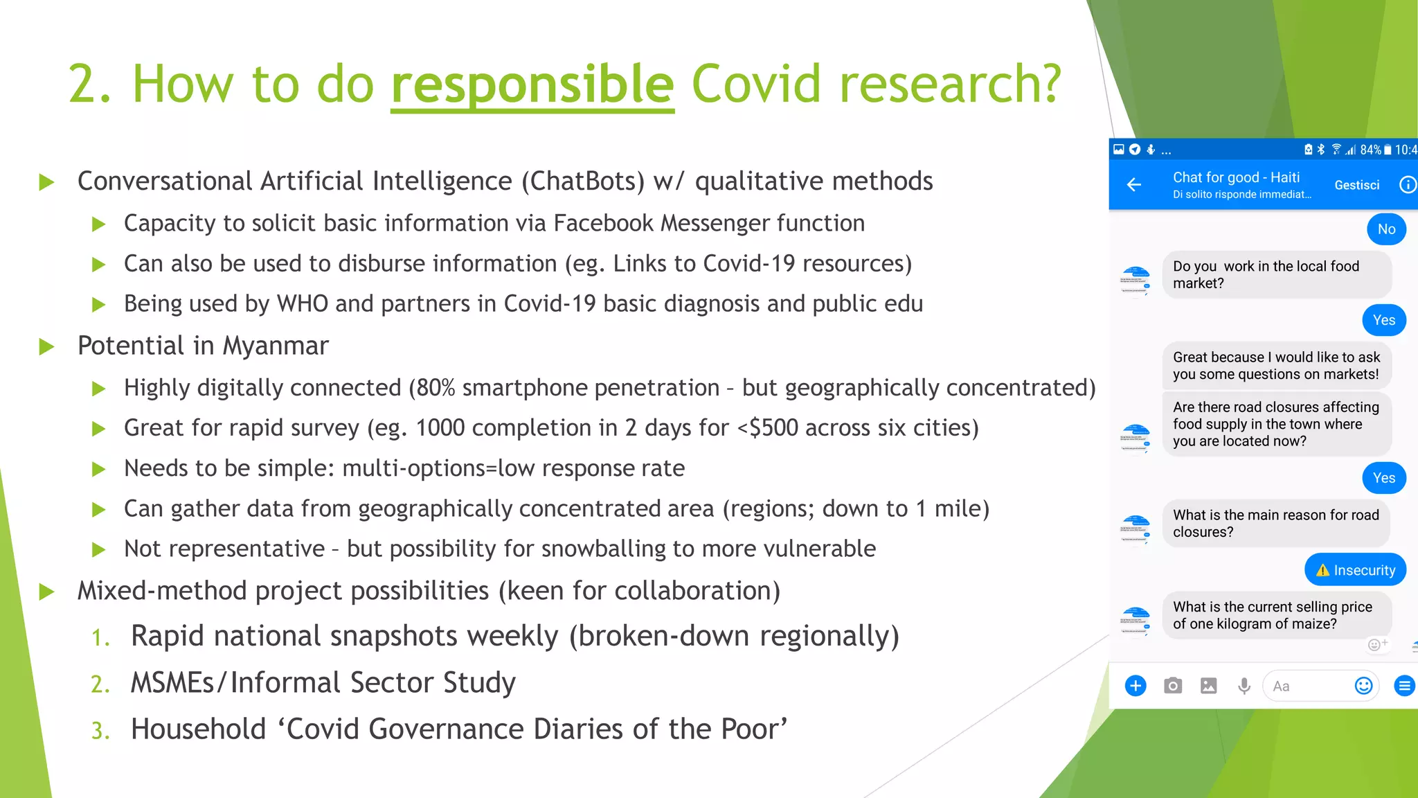 Covid-19 in Myanmar: Impacts & Pathways Forward | PPT