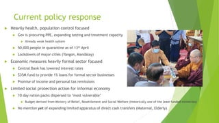 Covid-19 in Myanmar: Impacts & Pathways Forward | PPT