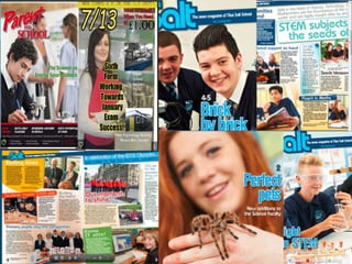 My final ideas for the school magazine | PPTX