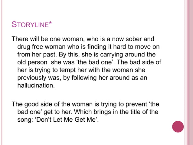 Final ideas ppt | PPTX | Music Video | Genres