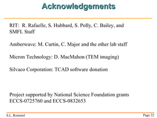 2008 IEDM presentation | PPT