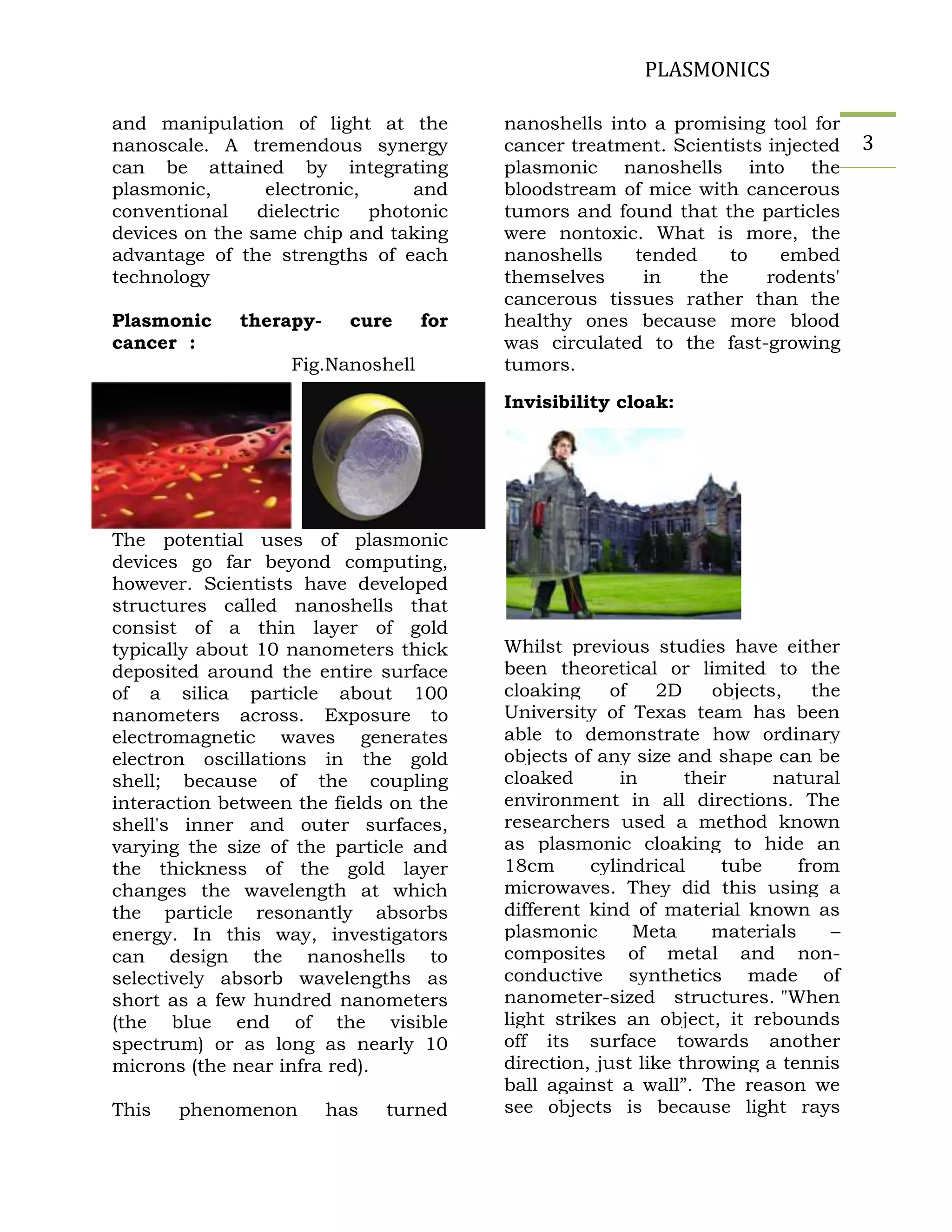 plasmonics pdf | DOCX