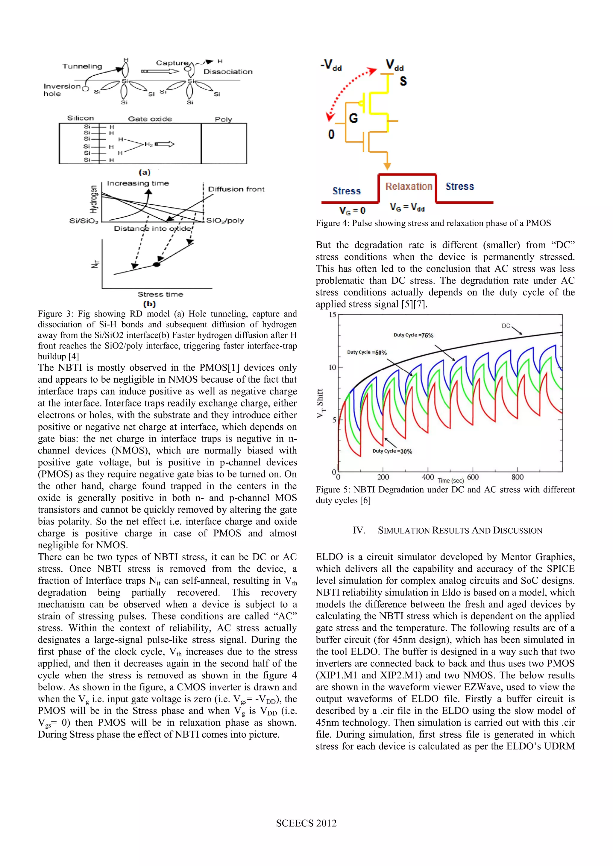 Analysis and Impacts of Negative Bias Temperature Instability | PDF