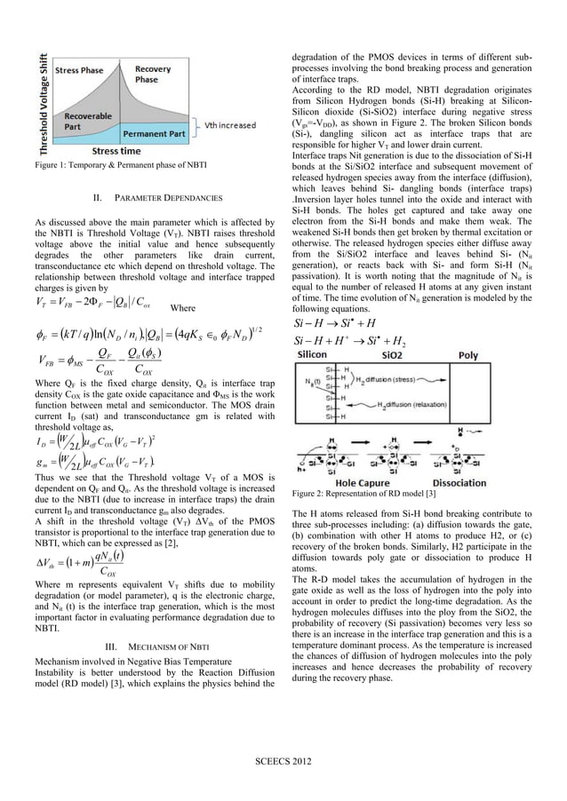 Analysis and Impacts of Negative Bias Temperature Instability | PDF