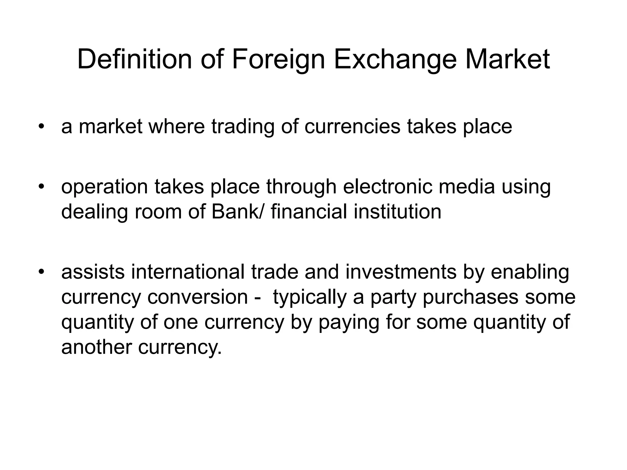 Foreign Exchange Market.ppt