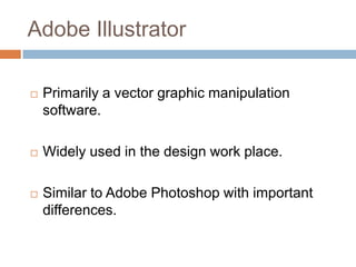 Final illustratorpresentation | PPTX | Desktop Publishing | Computer ...