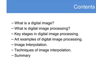 Final image processing | PPT | Photo Editing Software | Computer Software and Applications