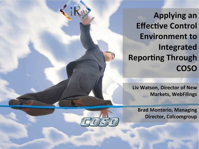 Applying an Effective Control Environment to Integrated Reporting ...