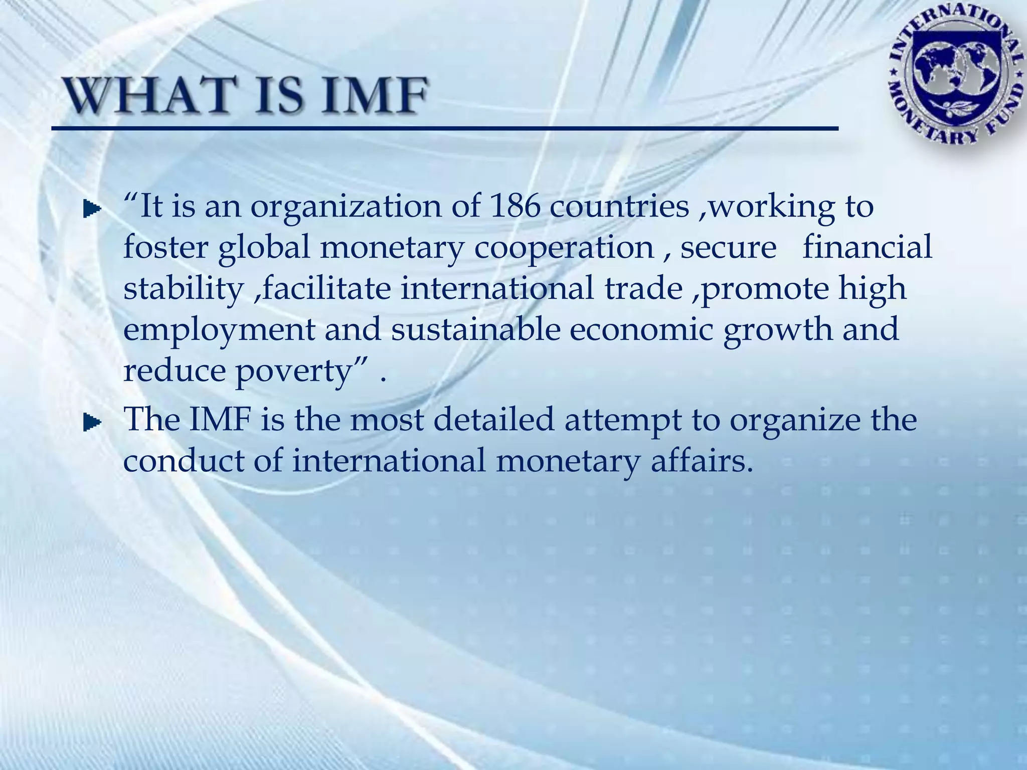 International Monetary Fund | PPTX