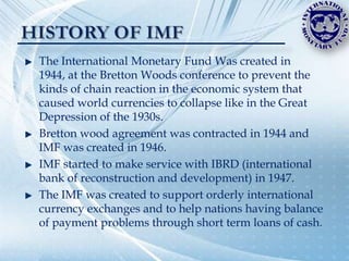 International Monetary Fund | PPTX