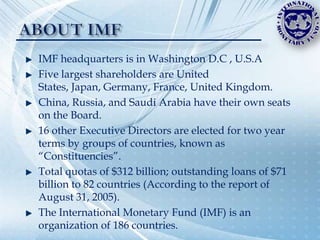 International Monetary Fund | PPTX