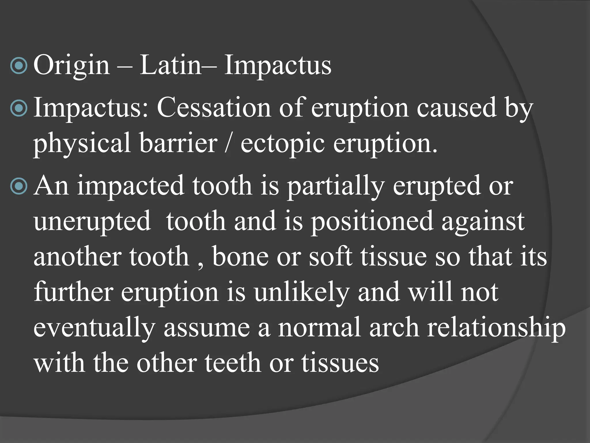 FINAL IMPACTED THIRD MOLARS.pptx