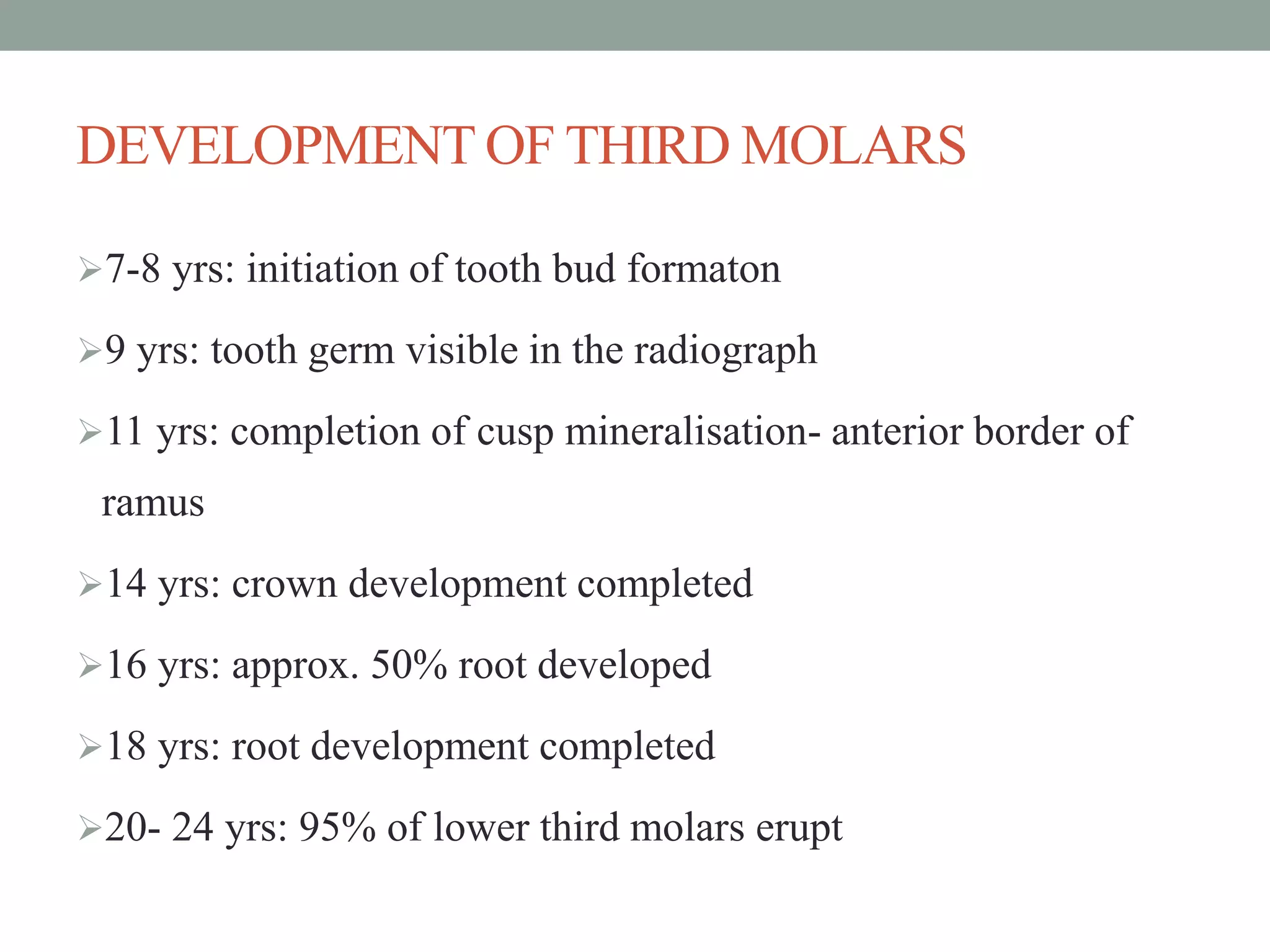 Impacted third molars | PPTX