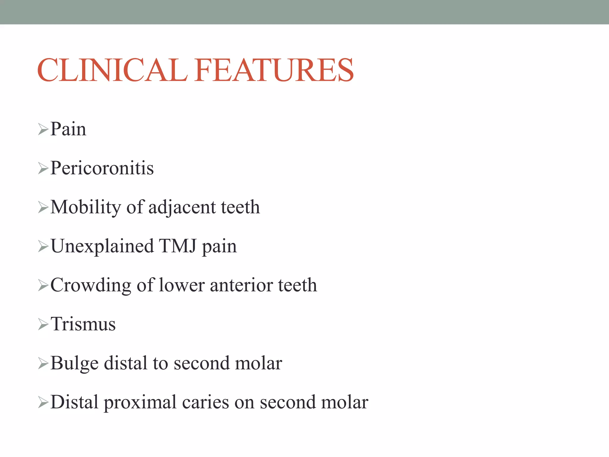 Impacted third molars | PPTX