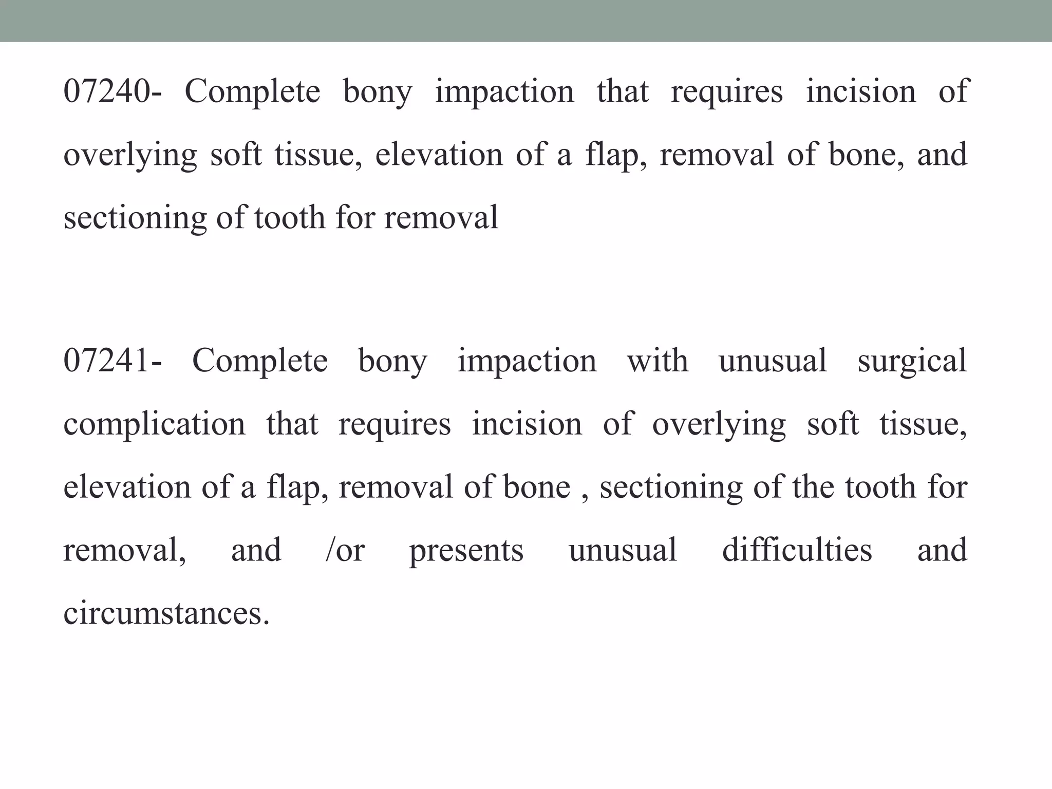 Impacted third molars | PPTX