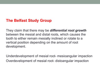 Impacted third molars | PPTX