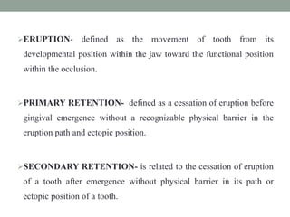Impacted third molars | PPTX