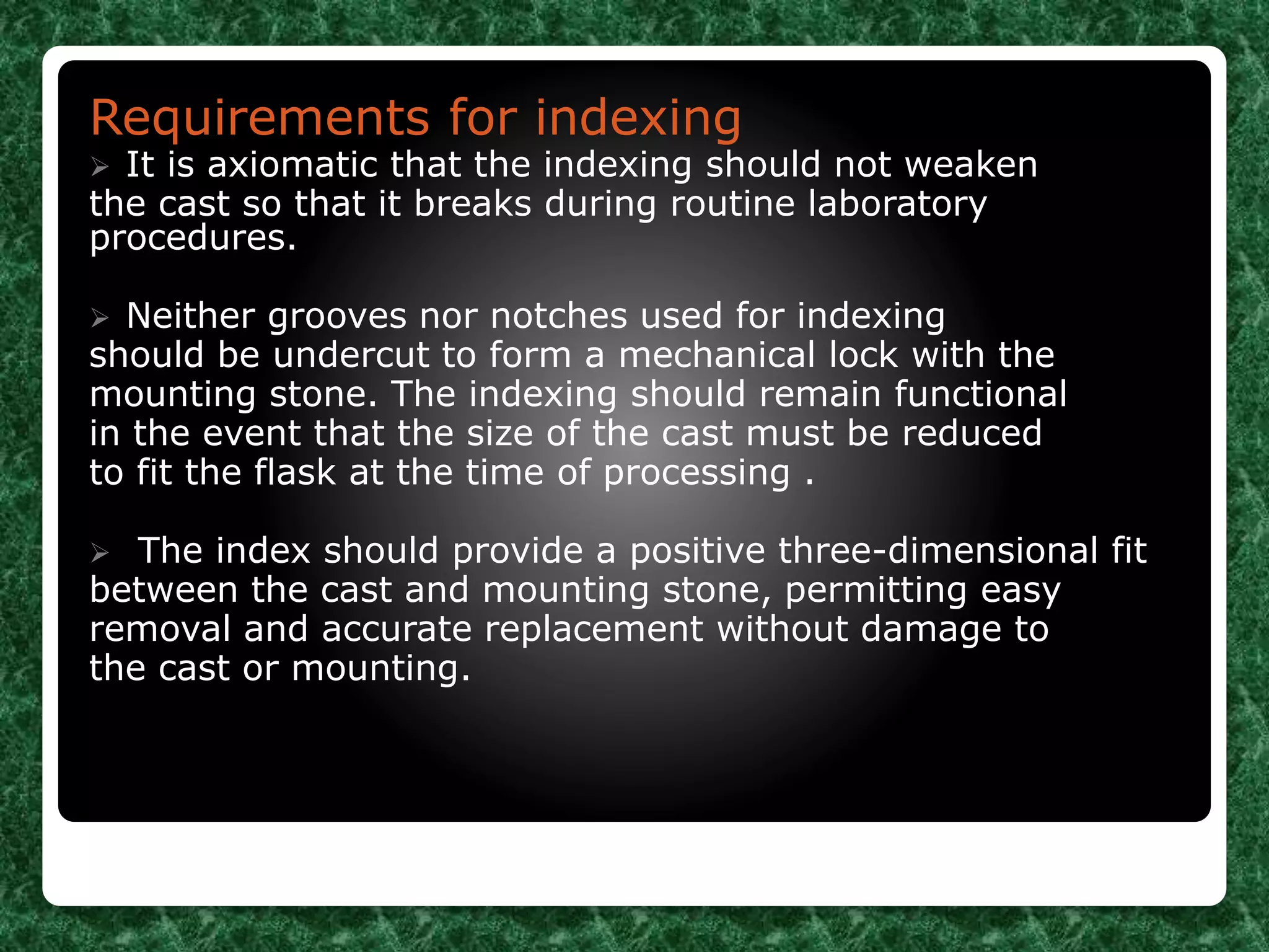 Final impression boxing and pouring | PPTX