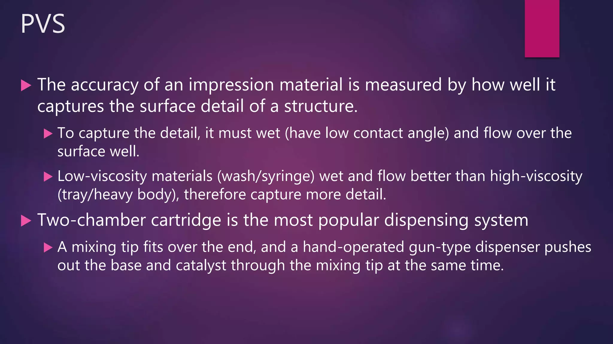 Final Impression Materials | PPTX | Oral care | Personal Care
