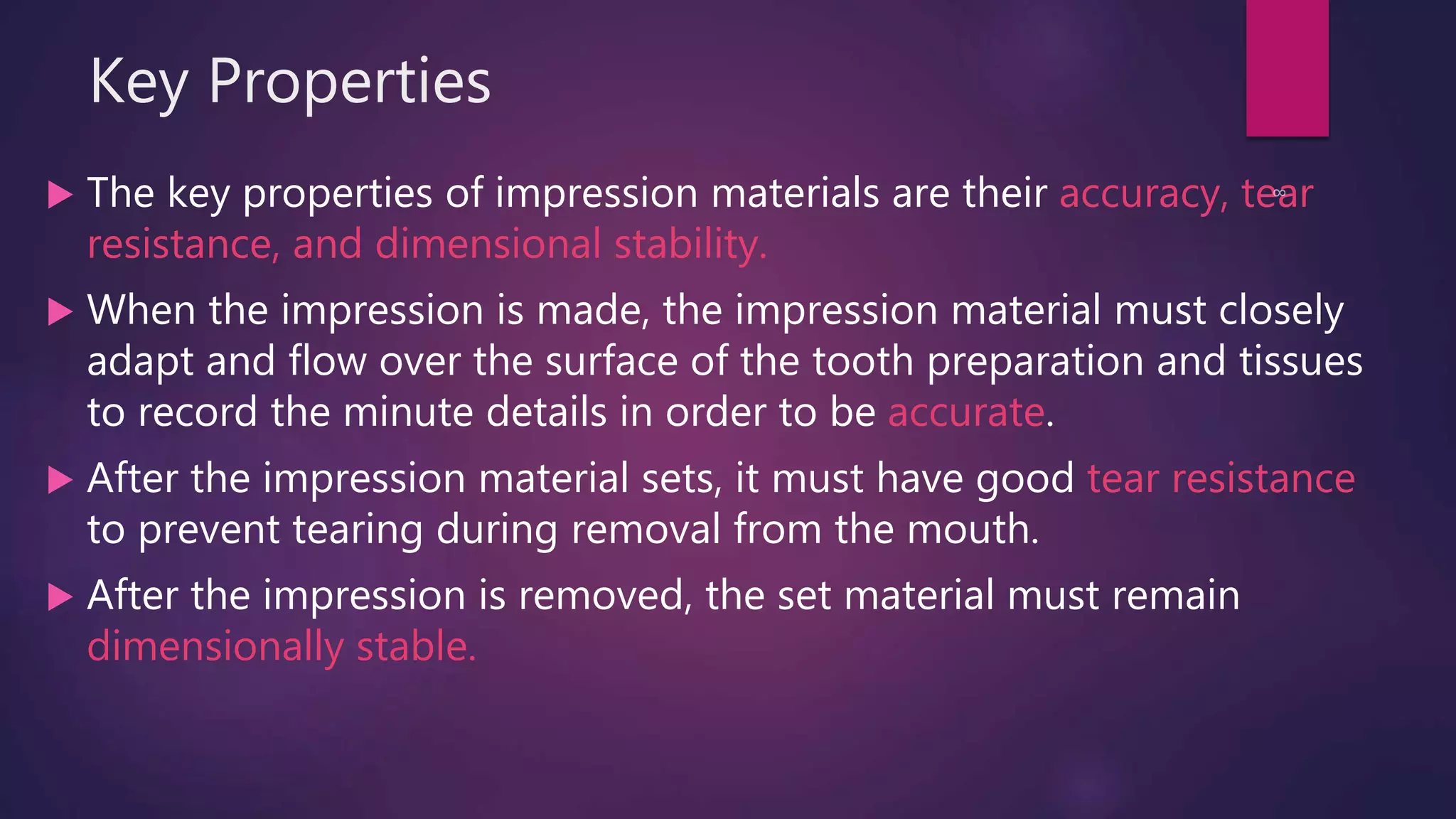 Final Impression Materials | PPTX | Oral care | Personal Care