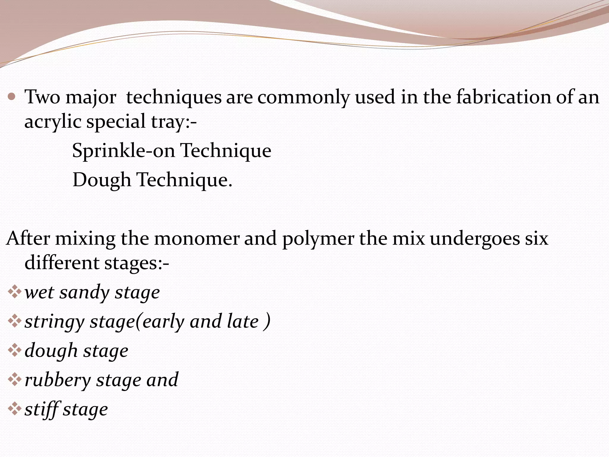 Secondary impression in complete denture CD | PPTX