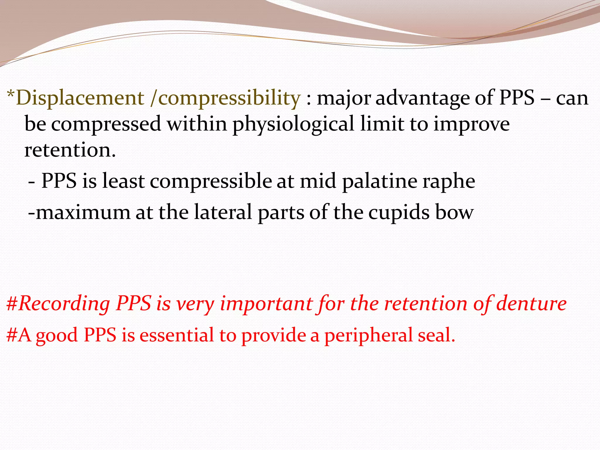 Secondary impression in complete denture CD | PPTX