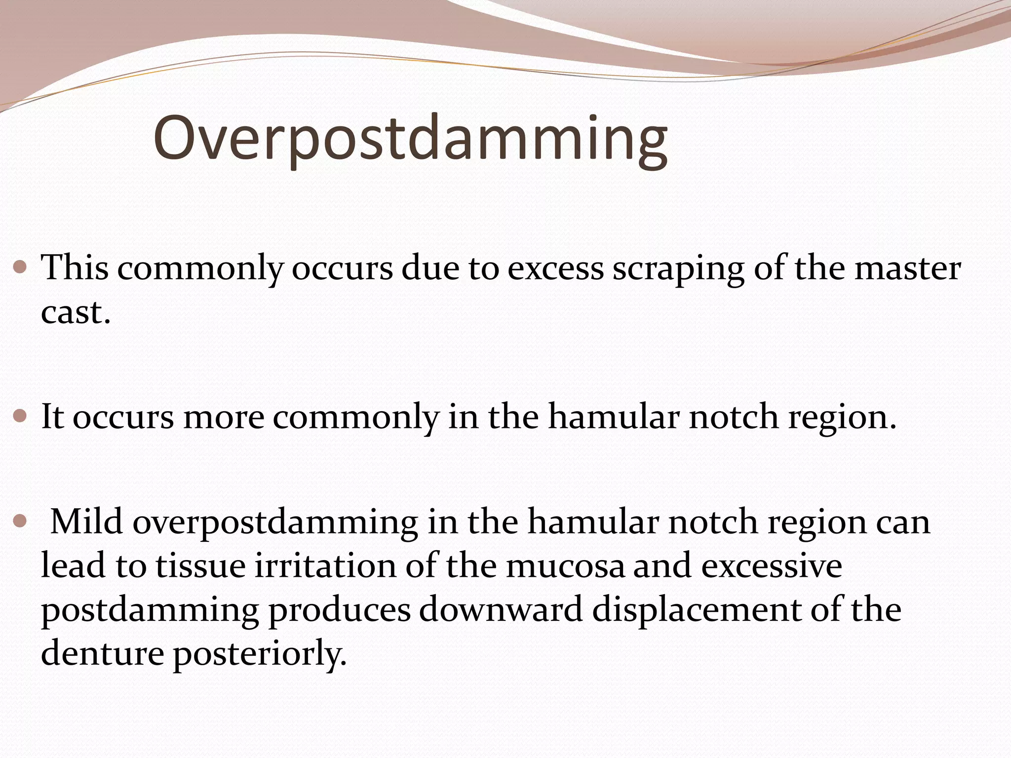 Secondary impression in complete denture CD | PPTX